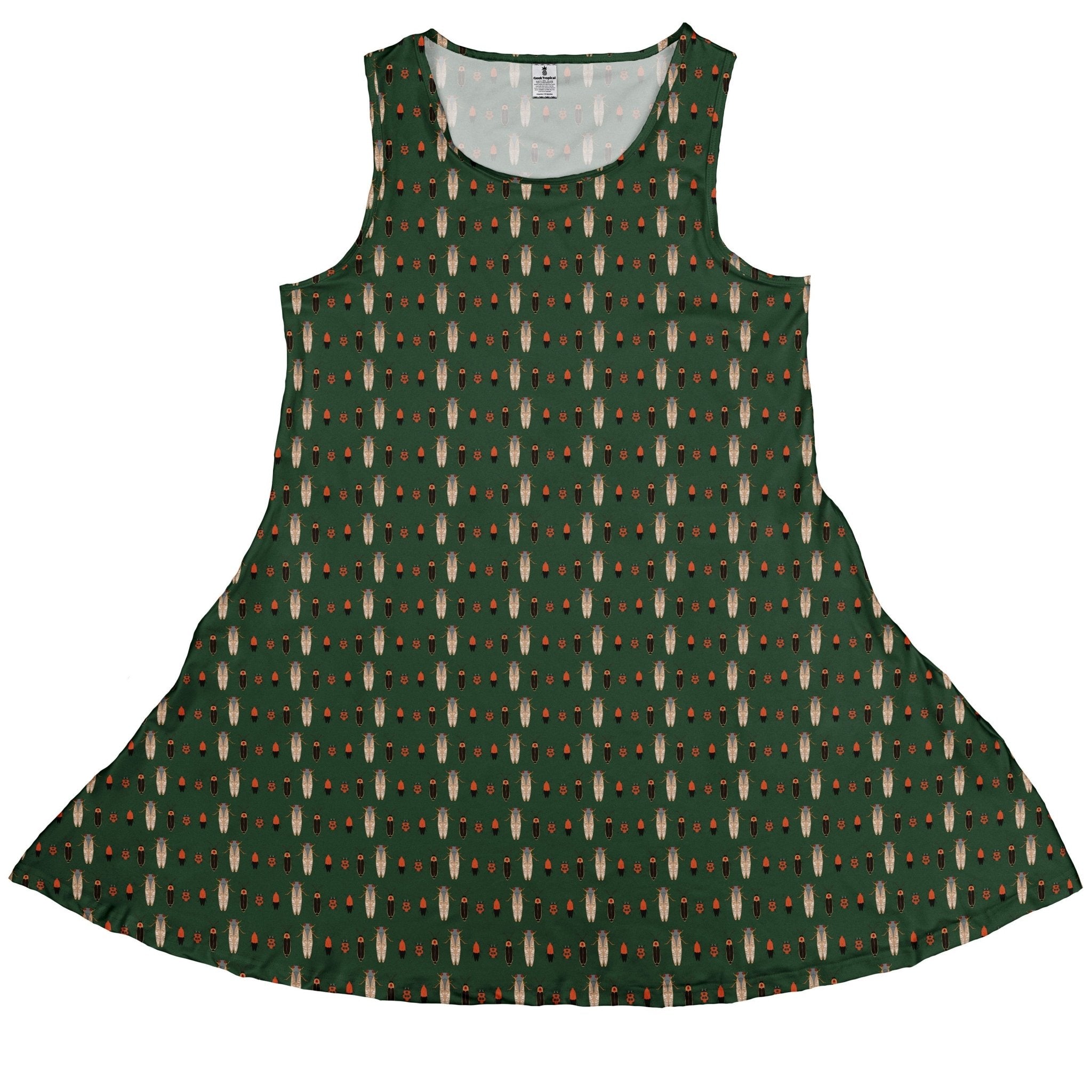 Bug March Sleeveless Dress | Geek Tropical