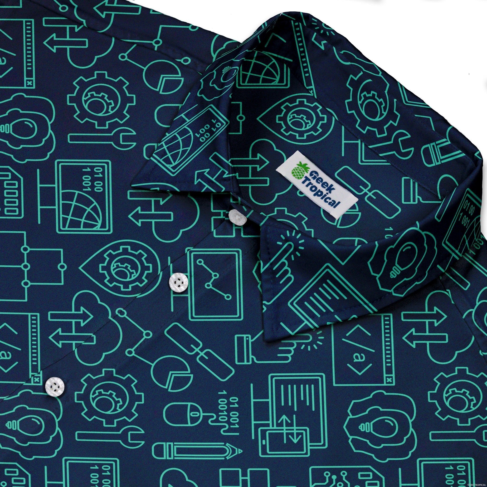 Geek Tropical: Cool Nerdy Hawaiian Shirts & Geek Button Up Shirts