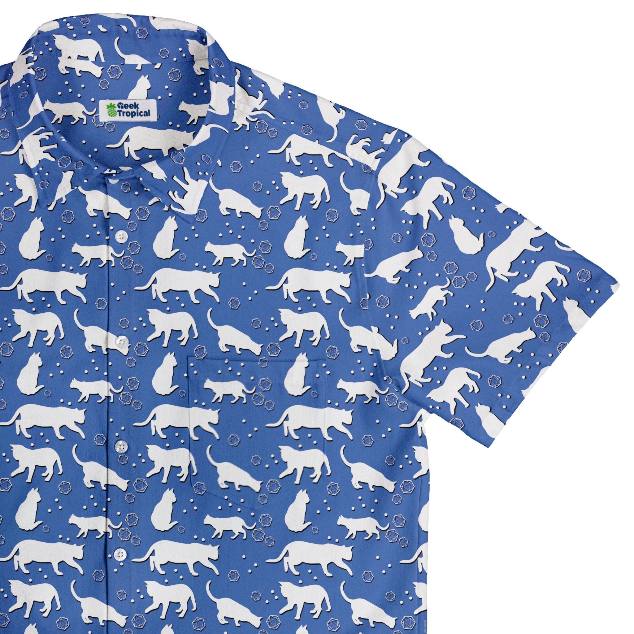 Tabletop RPG Button Up Shirts