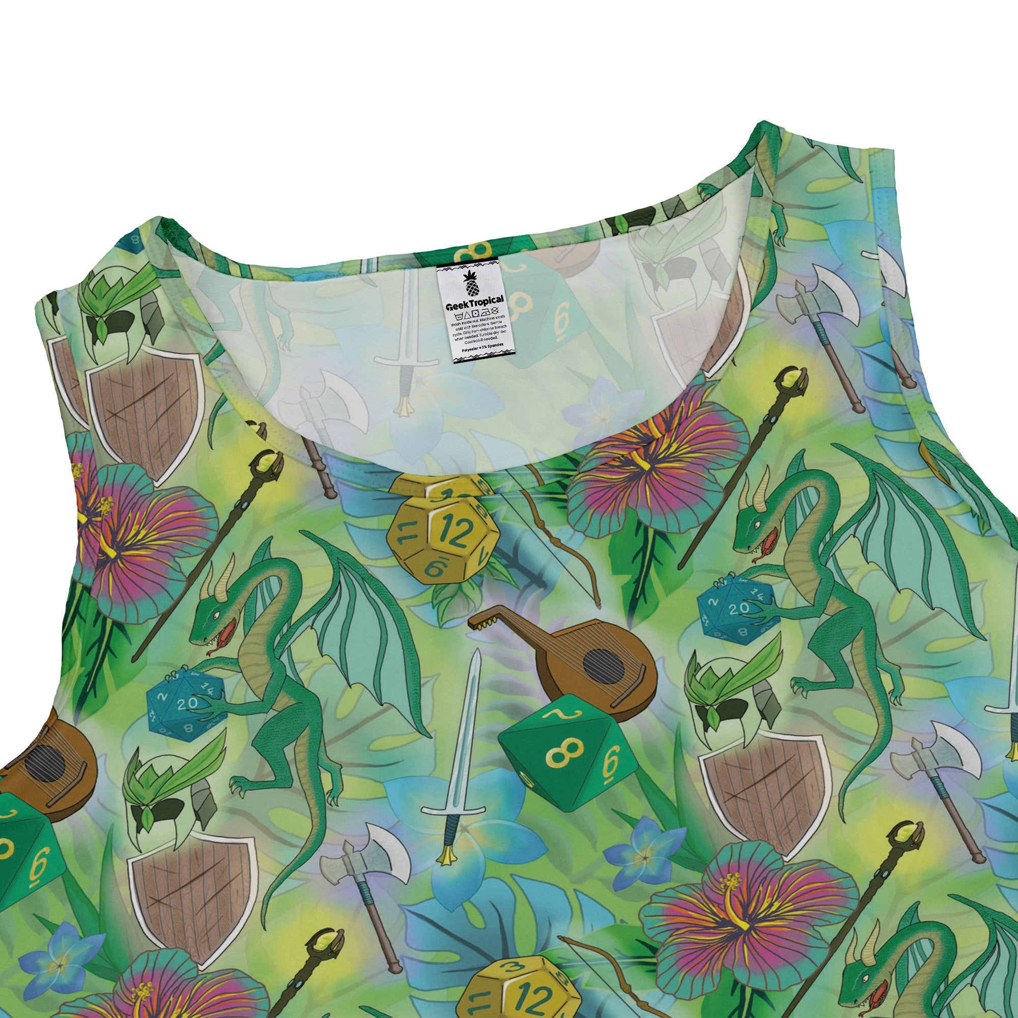 Green Dragon Encounter Dnd Dress | Geek Tropical