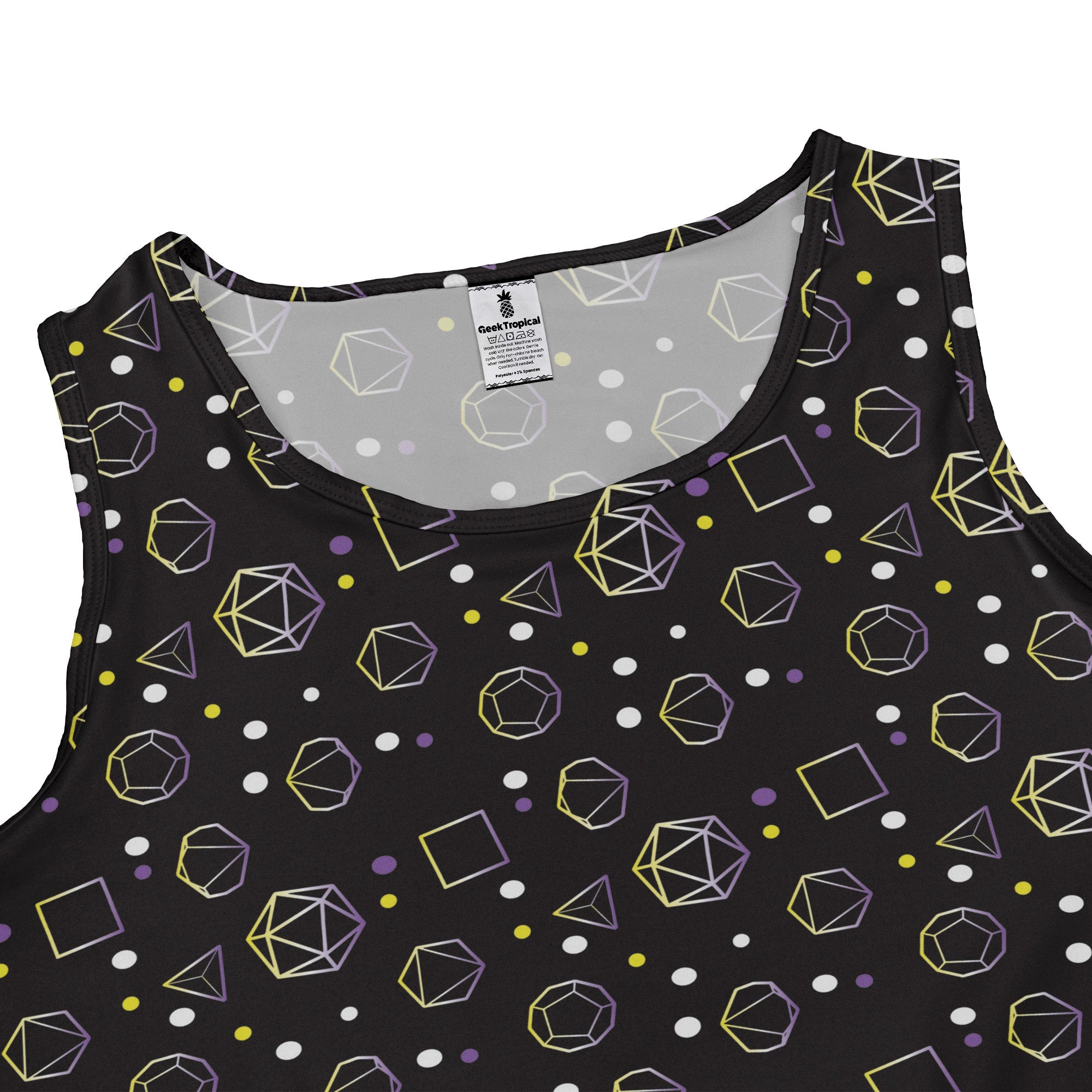 Nonbinary Pride Flag Dnd Dice Dress | Geek Tropical