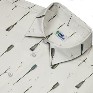 Oars Rowing Button Up Shirt | Geek Tropical