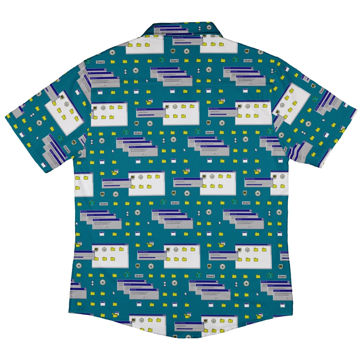 Pattern98 Button Up Shirt | Geek Tropical