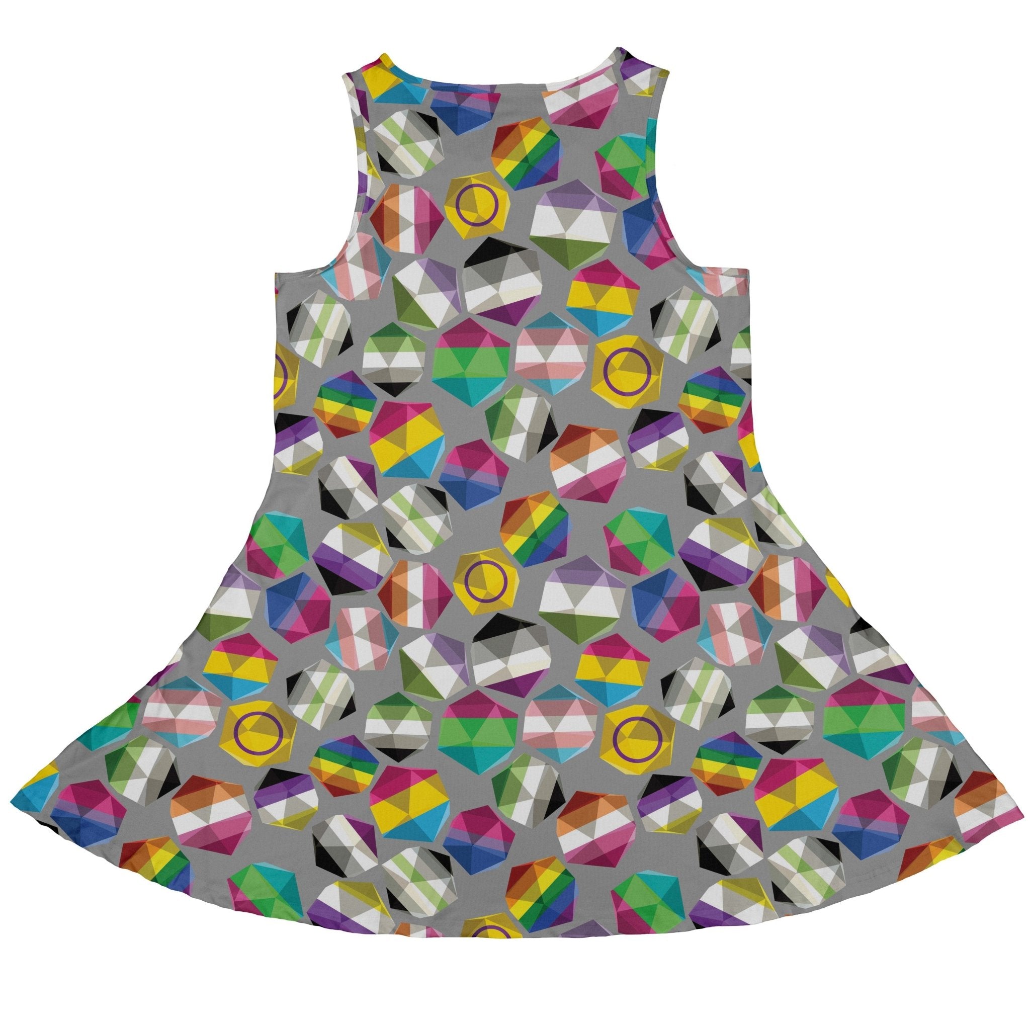 Roll with Pride LGBTQ Dice Dnd Dress | Geek Tropical
