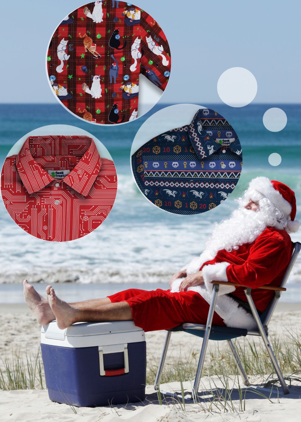 Geek Tropical: Cool Nerdy Hawaiian Shirts & Geek Button Up Shirts