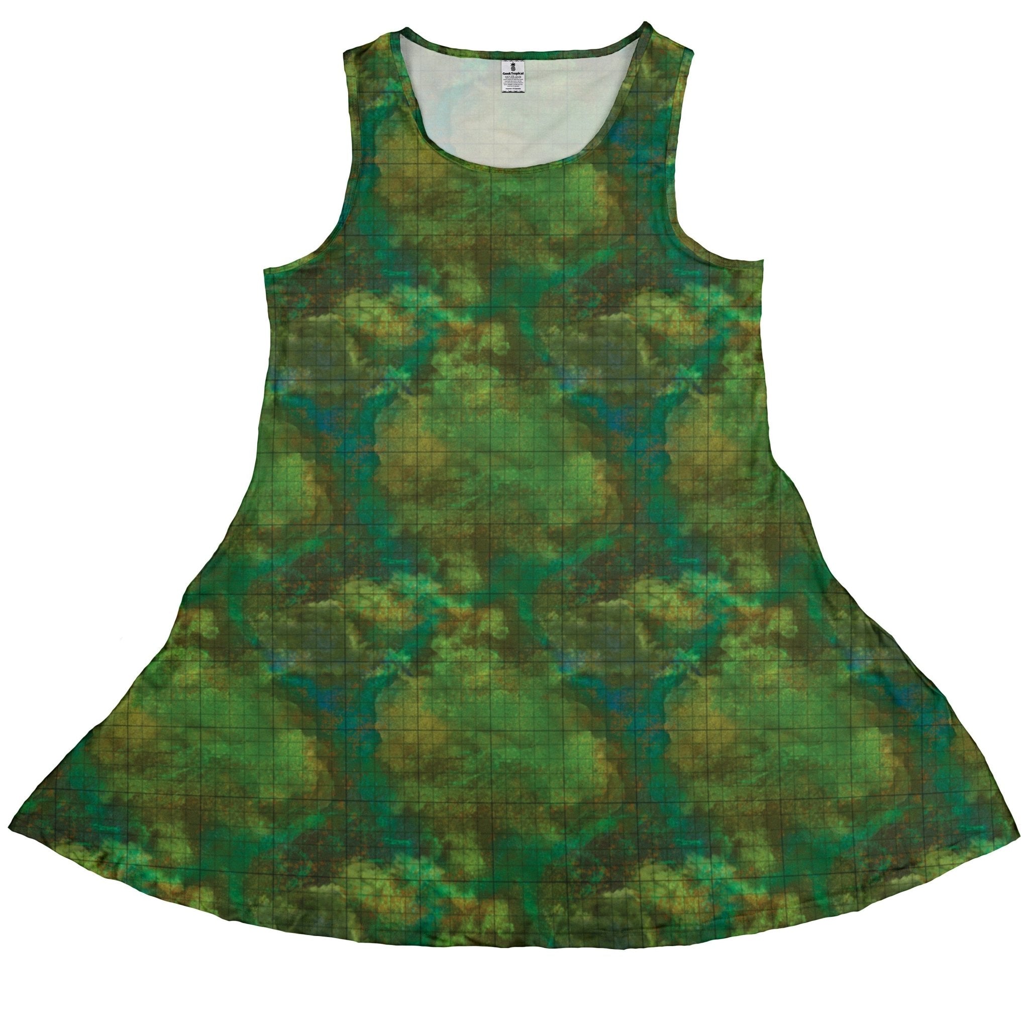 Spooky Battle Map Dress | Geek Tropical