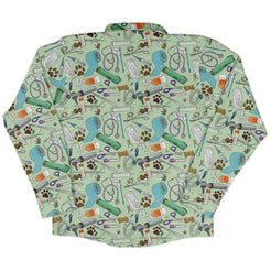 Vet Tech Long Sleeve Button Up Shirt | Geek Tropical