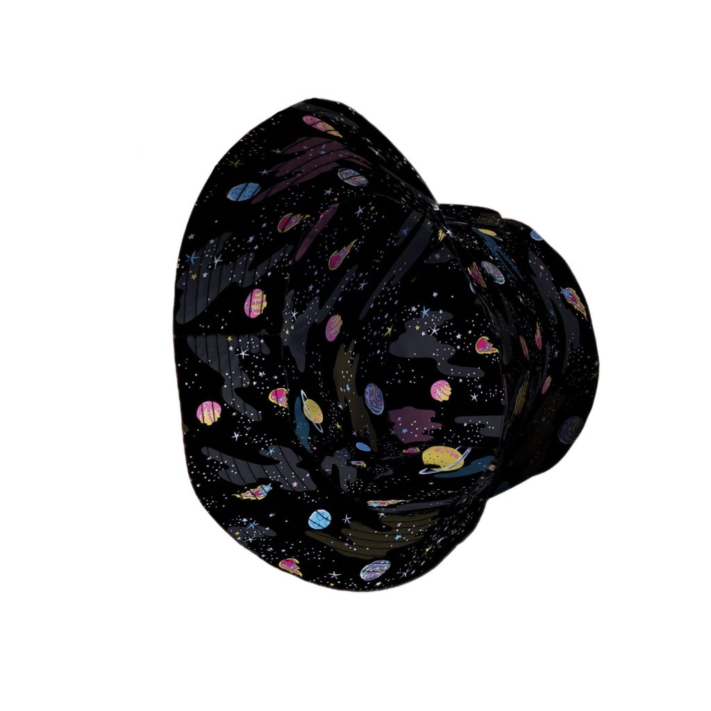 A Starry Galaxy Outer Space Bucket Hat | Geek Tropical